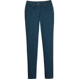 WITT Damen Stretch-Hose mit schmaler Beinweite, petrol, Gr&ouml;&szlig;e 42