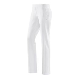 Joy Sportswear Damen Sweathose "SWEATHOSE SINA", wei&szlig;, Gr. 36, Obermaterial: 70% Baumwolle, 25% Polyester, 5% Elasthan, Hosen