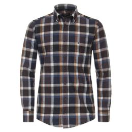 Casamoda Herren Flanellhemd "Casamoda Flanellhemd kariert", gr&uuml;n, Gr. XXXL, kariert, 100% Baumwolle, Hemden