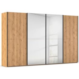 Schwebet&uuml;renschrank Rauch, B:360cm H:223cm T:68cm, braun, Holz teilmassiv, Schr&auml;nke, "Kleiderschrank Schrank Garderobe Schlafzimmerschrank