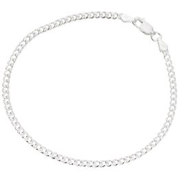 Smart Jewel Herren Panzerarmband "Panzerkette, massiv, Silber 925", 21cm, Silber 925 (Sterlingsilber), silber, Silber 925 (Sterlingsilber), Armb&auml;nder