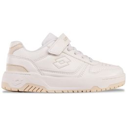 Lotto Kinder Sneaker, Gr. 26, wei&szlig;, Kunstfaser, Synthetik, mehrfarbig, Schuhe, - in kinderfu&szlig;grechter Passform