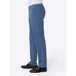 CLASSIC Herren Anzughose, blau, Gr. 54, unifarben, 98% Baumwolle, 2% Elasthan, Hosen