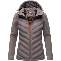 Marikoo Damen Outdoorjacke "Mount Haruna", grau, Gr. S, Obermaterial: 100% Polyester; Innenseite: 100% Polyester; Futter: 100% Polyester; Wattierung: