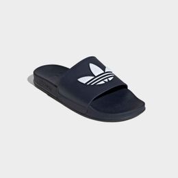 Damen Badesandale "ADILETTE OG CF BADESCHLAPPEN", adidas originals, Gr. 38collegiate navy, ftwr wei&szlig;, collegiate navy, Synthetik, Schuhe, Badelatschen