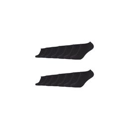 Camano Herren Sneakersocken "14er Pack", Gr. 35, schwarz, 77% Baumwolle, 22% Polyamid, 1% Elasthan, uni, Socken