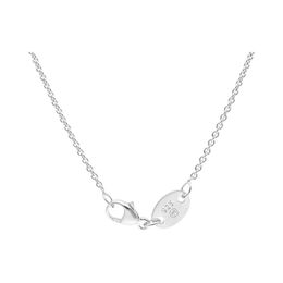 Damen Silberkette "im Stil einer Ankerkette, Silber 925", 45cm, Silber 925 (Sterlingsilber), silber, Giorgio Martello MILANO, Silber 925