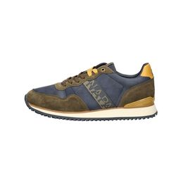 Napapijri Herren Sneaker "Napapijri Sneaker Lederimitat/Textil", Gr. 40, blau, Lederimitat, Textil, Schuhe