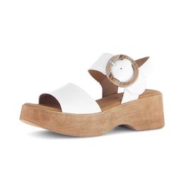 Gabor Damen Plateausandaletten "Plateau Sandale", Gr. 41, braun, Schuhe