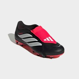 Herren Fu&szlig;ballschuh "PREDATOR CLUB, FESTE/GEMISCHTE B&Ouml;DEN, UMSCHLAGBARE ZUNGE", adidas Performance, Gr. 45core schwarz, ftwr wei&szlig;, lucid rot,
