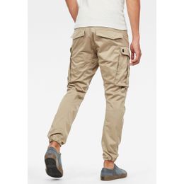 G-Star Raw G-STAR Herren Cargohose "Rovic Zip 3D Tapered Pant", beige, Gr. 30, unifarben, Web, Obermaterial: 97% Baumwolle, 3% Elasthan, Hosen, Tapered Fit