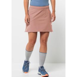 Jack Wolfskin Damen Skort "HIKING ALPINE SKORT W", rosa, Gr. 34, 1. OBERSTOFF: 87% POLYESTER, 13% ELASTHAN. 2. OBERSTOFF: 100% POLYESTER. 1.LINING: