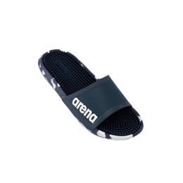 arena Damen Badesandale "Marco Bi Badeschuhe", Gr. 38, blau, Obermaterial: 45% Polyester, 35% PVC, 20% Polyurethan, Schuhe, Badelatschen