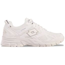 Lotto Damen Sneaker, Gr. 39, wei&szlig;, Kunstfaser, Synthetik, unifarben, Schuhe, - in angesagtem 2000er Look
