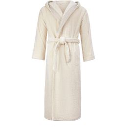M&ouml;ve Unisex-Bademantel M&Ouml;VE, beige, Walkfrottier, Hausm&auml;ntel, "Chenillebiesen, ideal f&uuml;r Sauna & Spa, Hotelbademantel, Morgenmantel"
