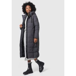 Marikoo Damen Winterjacke "Nadeshikoo XIV", grau, Gr. 5XL, Obermaterial: 100% Polyester; Innenseite: 100% Polyester; Futter: 100% Polyester;