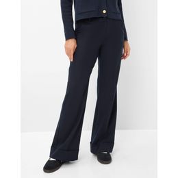 Brax Damen Jogginghose "Style MAINE"navy, Gr. 36, Web, 98% Schurwolle, 2% Elasthan, Hosen
