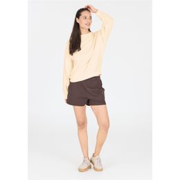 ENDURANCE ATHLECIA ATHLECIA Damen Sweatshirt "Cabell", beige, Gr. 42, bedruckt, 100% Baumwolle, Sweatshirts, mit superweichem Tragegef&uuml;hl