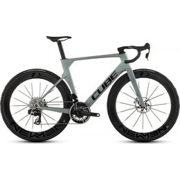 Cube Litening Aero C:68X SLX Rennrad Diamant 28" seagrey'n'black 54 cm | Dienstrad-Leasing m&ouml;glich