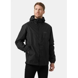 Helly Hansen Herren Regenjacke "VANCOUVER RAIN JACKET"schwarz, Gr. S, Obermaterial: 100% Polyester. Futter: 100% Polyester, Jacken, mit verstellbarer