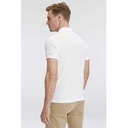 Gant Herren Poloshirt "REG SHIELD SS PIQUE POLO", wei&szlig;, Gr. S, unifarben, Piqu&eacute;, Obermaterial: 100% Baumwolle, Shirts, mit Logo und Flachstrickkragen