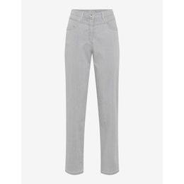 Raphaela by Brax Damen Five-Pocket-Hose Style CAREN NEW VERY LIGHT GREY,SLIGHTLY USED, denim hellgrau, Gr. 36