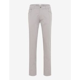 Brax Herren Five-Pocket-Hose Style CADIZ PLATIN, hellgrau, Gr. 30/32