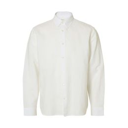 Selected Button Up Shirt 'SLHREGCLAY' male White size XXL