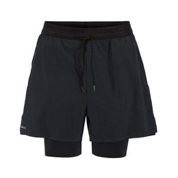 Craft Hypervent 2-In-1 Shorts Bekleidung Herren schwarz