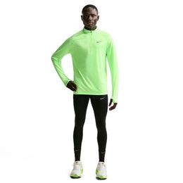Nike Stride Dri-Fit Half-Zip Midlayer Bekleidung Herren gr&uuml;n