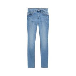 Tom Tailor Damen TTALEXA SKINNY Jeans, blau, Uni, Gr. 27/32