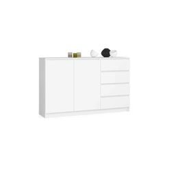 H&ouml;ffner Highboard 160 cm breit Kiran &brvbar; wei&szlig; &brvbar; Ma&szlig;e (cm): B: 160 H: 99 &raquo; H&ouml;ffner
