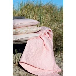 Chic Antique Kissenbezug Aix mit Vintage Streifenmuster, 50x35 cm 50 x 35 cm, rosa skandinavische Deko Online Shop