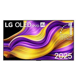 Schwarz LG 55&Prime; OLED evo AI G5 4K Smart TV OLED55G57LW