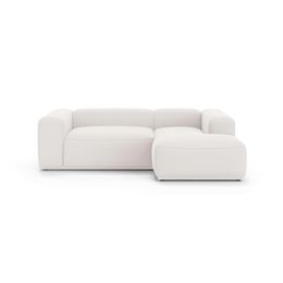Ecksofa s.Oliver "EMMERIK Designersofa, L-Form mit Wellenfederung, B/T/H: 260/155/73 cm", beige (creme), B:259,5cm H:73cm T:155cm, 100% Polyester, Sofas, Ecksofa, hoher Sitzkomfort, gem&uuml;tlich und modern, auch in Cord