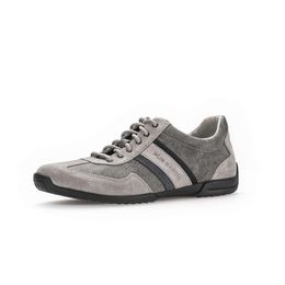 Sneaker Gabor "Sneaker low", Herren, Gr. 44, grau, Schuhe Sneaker