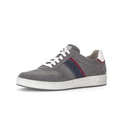 Sneaker Gabor "Sneaker low", Herren, Gr. 44,5, grau, Schuhe Sneaker