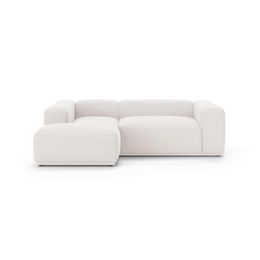 Ecksofa s.Oliver "EMMERIK Designersofa, L-Form mit Wellenfederung, B/T/H: 260/155/73 cm", beige (creme), B:259,5cm H:73cm T:155cm, 100% Polyester, Sofas, Ecksofa, hoher Sitzkomfort, gem&uuml;tlich und modern, auch in Cord