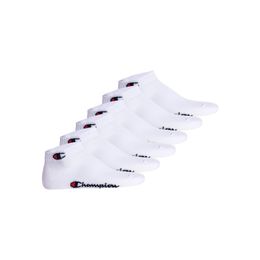 Kurzsocken Champion "Socken 6er Pack", Herren, Gr. 43-46, wei&szlig;, Obermaterial: 71% Baumwolle CO. 23% Polyester PES. 4% Polyamid PA. 2% Elasthan EL., Socken