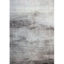 Hochflor-Teppich Kayoom "Luxe 525", polargrau, B:160cm H:45mm L:230cm, Polyester, Teppiche, Hochflor, Kaninchenfell Haptik, Schlafzimmer