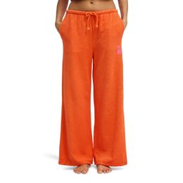Jogger Pants Billabong "Sunset Waves", Damen, Gr. XS, fusion orange, Obermaterial: 75% Walkfrottier, 25% Microfaser;, Hosen