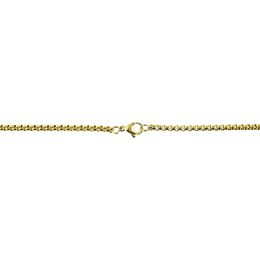 Adelia&acute;s Kette ohne Anh&auml;nger ADELIA&acute;S "Unisex Halskette mit Anh&auml;nger &ndash; Kreuz aus Edelstahl", gold, Halsketten, Damen, 61cm, Edelstahl, Geschenkidee: zeitlos und vielseitig