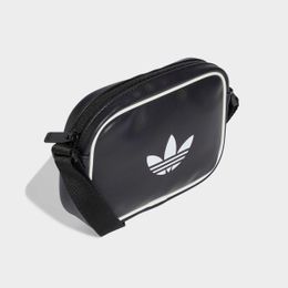 Sporttasche adidas originals "AIRLINER XS", schwarz, Obermaterial: 100% Polyurethan, Taschen Sporttasche