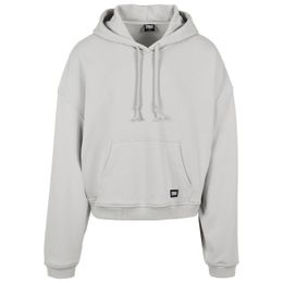 Kapuzenpullover Urban Classics "Urban Classics Herren 80's Hoody", Herren, Gr. M, lightasphalt, 65% Baumwolle, 35% Polyester, unifarben, oversize, ohne Ausschnitt, Pullover Kapuzenpullover