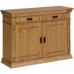 Kommode OTTO HOME "Vinales", beige (natur ge&ouml;lt), B:109cm H:83cm T:39cm, Sideboards, Kommode, Breite 112 cm aus massiver Kiefer