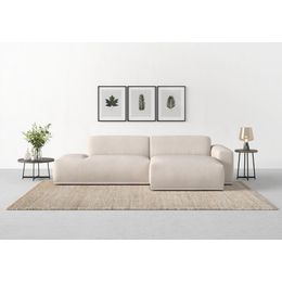 Trendmanufaktur "Braga, mit hochwertigem Kaltschaum, L-Form, in Cord erh&auml;ltlich" modernes Sofa, Couch mit hohem Sitzkomfort, 275/72/160 cm (B/H/T)