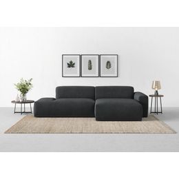 Trendmanufaktur "Braga, mit hochwertigem Kaltschaum, L-Form, in Cord erh&auml;ltlich" modernes Sofa, Couch mit hohem Sitzkomfort, 275/72/160 cm (B/H/T)