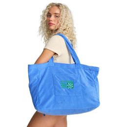 Strandtasche Billabong "Beach Girl", Damen, blau, Baumwolle, Taschen Strandtasche