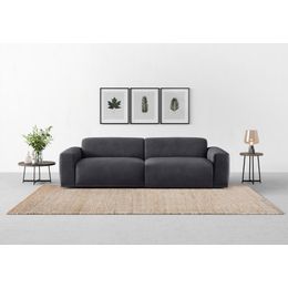 Trendmanufaktur "Braga, mit hochwertigem Kaltschaum, Megasofa, in Cord erh&auml;ltlich" modernes Big-Sofa, Couch mit hohem Sitzkomfort, 254/72/107 cm (B/H/T)