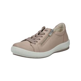 Sneaker Legero "Legero Sneaker Glattleder", Damen, Gr. 37,5, rosa, Glattleder, Schuhe Sneaker